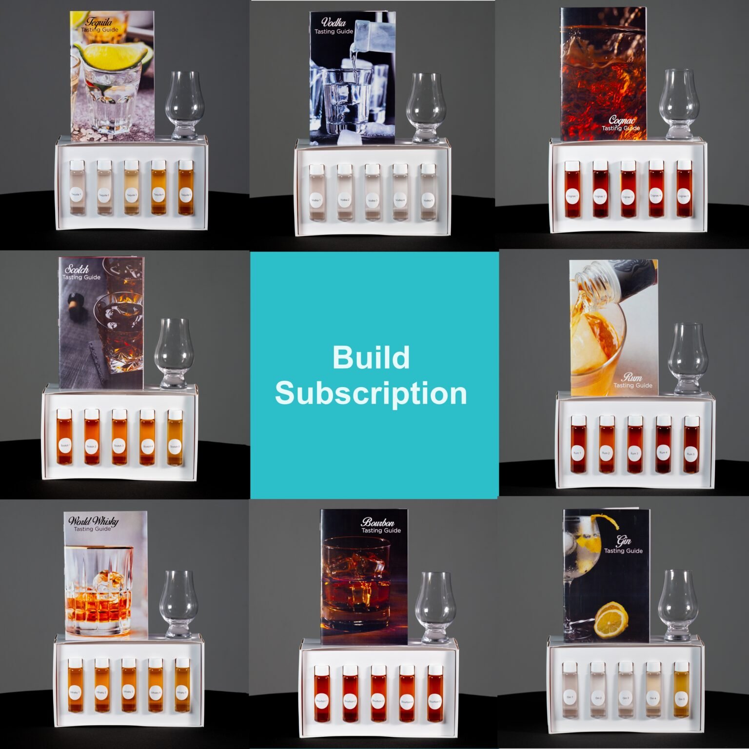 Liquor Tasting Subscription - 5 Sampler Box - Ontario - 180 Drinks