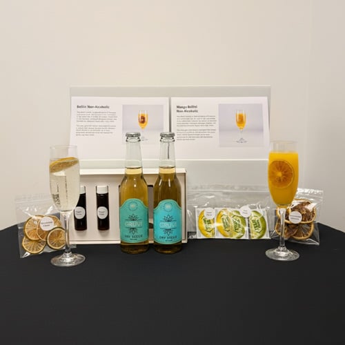 Bellini Mocktail Kit Non-Alcoholic Gift Set